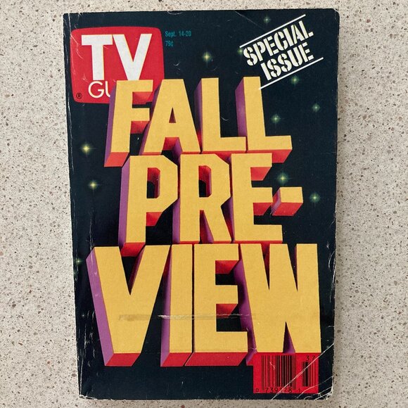 Autograph | Other | Signed Tv Guide Fall Preview 991 Twiggy Ron Leibman ...